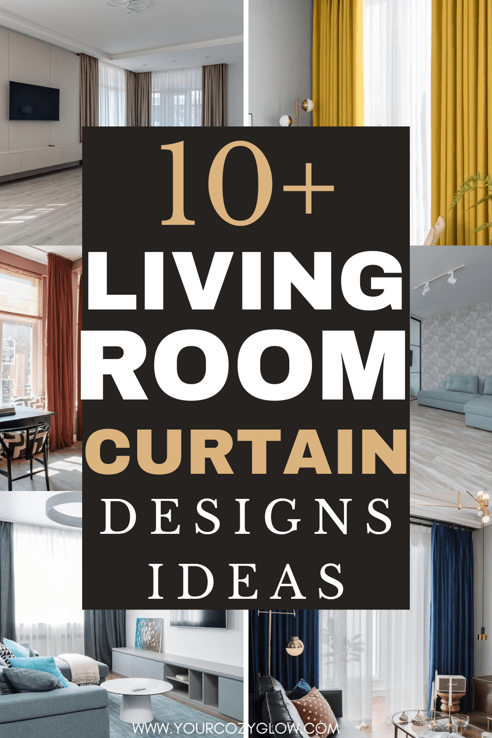 The Living Room Curtain Color Guide You Didn’t Know You Needed