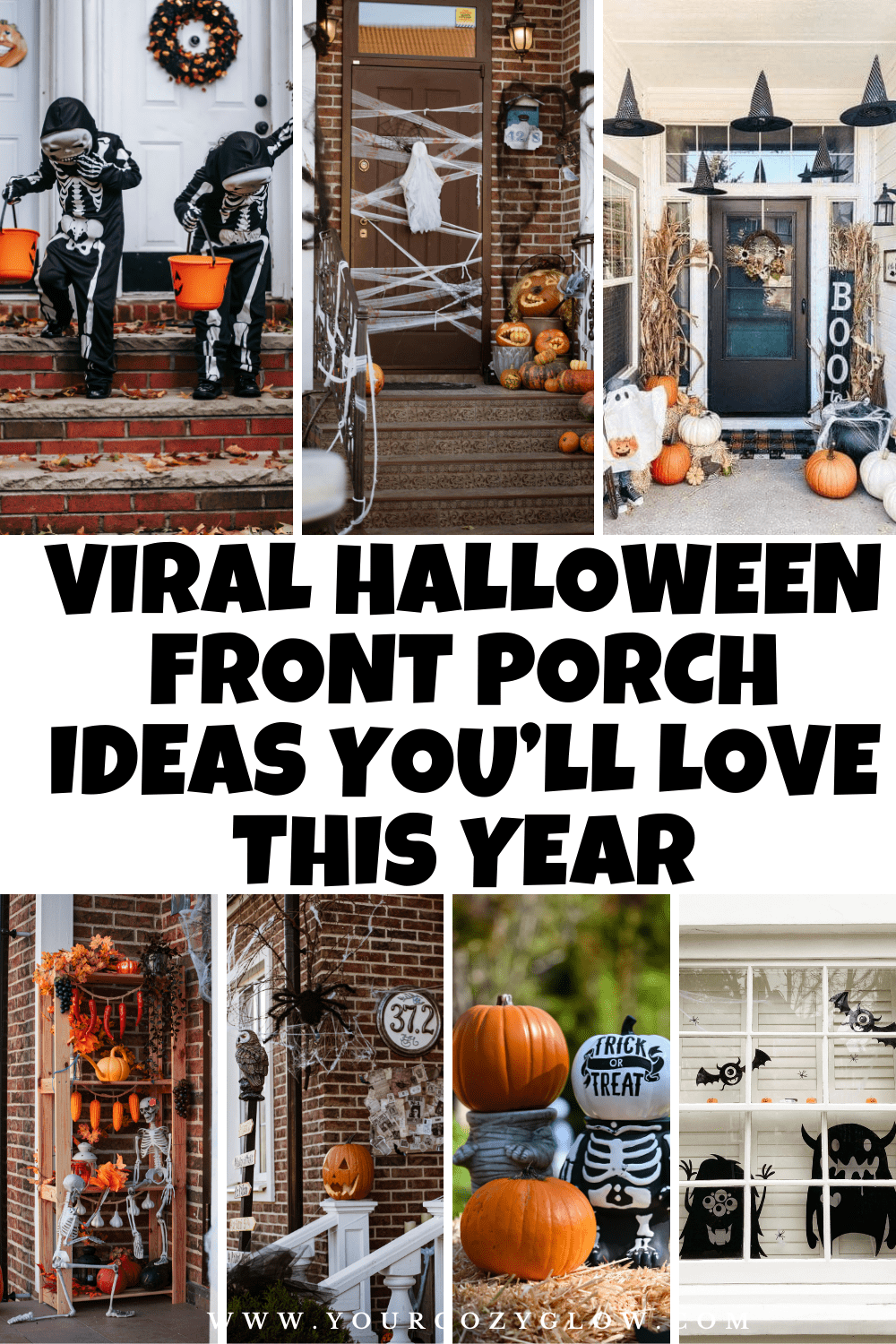 Halloween Outdoor Decoration Ideas: How I Love to Decorate My Porch for ...